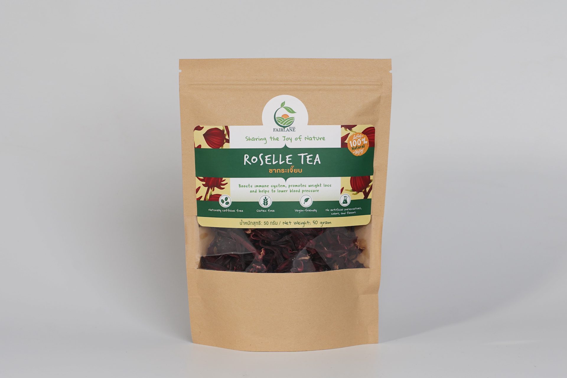 Rosella Tea 50g - Easy Organic